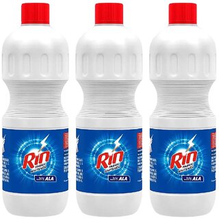 Buy Rin Ala Fabric Whitener Liquid - 500ml (Pack Of 3) Online @ ₹699 ...