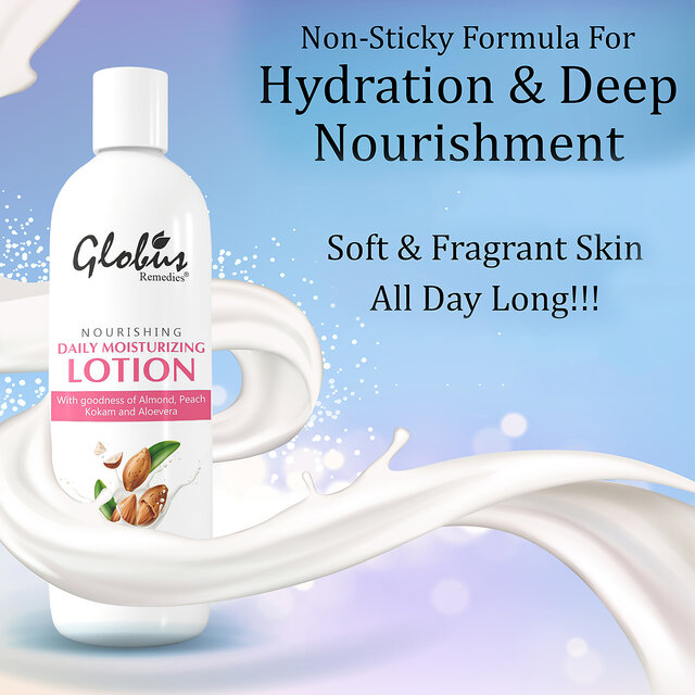Buy Globus Remedies Daily Moisturising Body Lotion All Skin Types 100ml ...