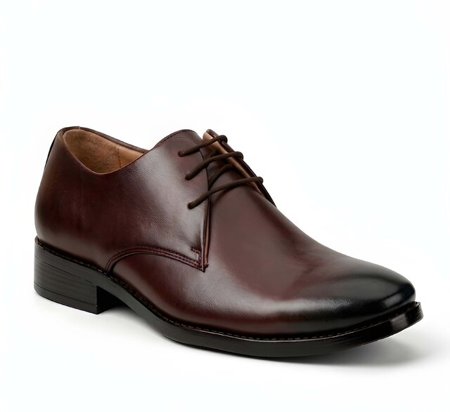 Buy WUGO Latest Luxury Men Formal Shoes |Black Derby Shoes| Office ...
