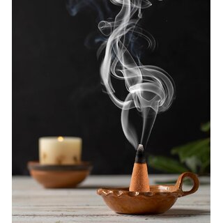 Buy (Pack of 25) AryAyurveda Dhoop Cones-Natural Fragrance Incense ...