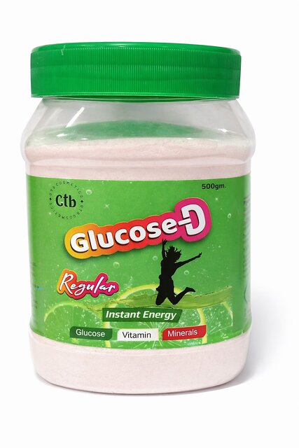 Buy Glucose-D Regular Flavour Instant Energy Drink Powder with Glucose ...