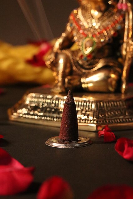 Buy (Pack of 25) AryAyurveda Dhoop Cones-Natural Fragrance Incense ...