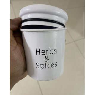 Buy (Set of 8) Metal Spice Jar Masala Container Air Tight Kitchen ...