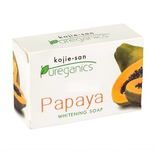 Buy Kojie San Pureganics Papaya Whitening Soap 135g Online @ ₹499 from ...