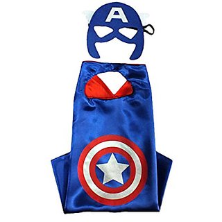 Buy Fancydresswale Dress up costume Superhero Capes set with mask for ...
