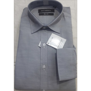 Buy PAN AMERICA Men's Slim Fit Formal Shirt Online @ ₹400 from ShopClues